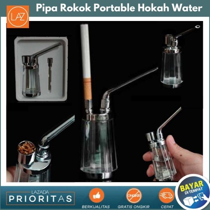 Pipa Rokok Portable Hokah Water Tobaccoo Smooking Pipe / PIPA MINI ...