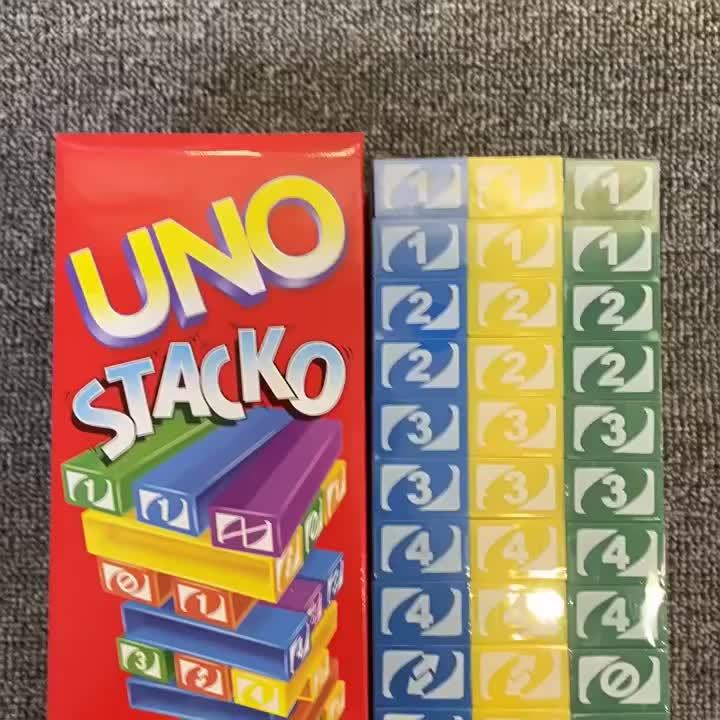 UNO Stackable Board Games, Family Entertainment, Poker Party, Early ...