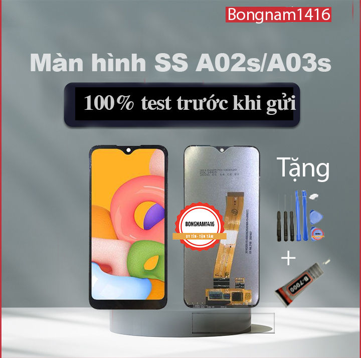 Màn hình samsung a02s/a03s tặng kèm bộ sửa 8 keo dán trong 1 | Lazada.vn
