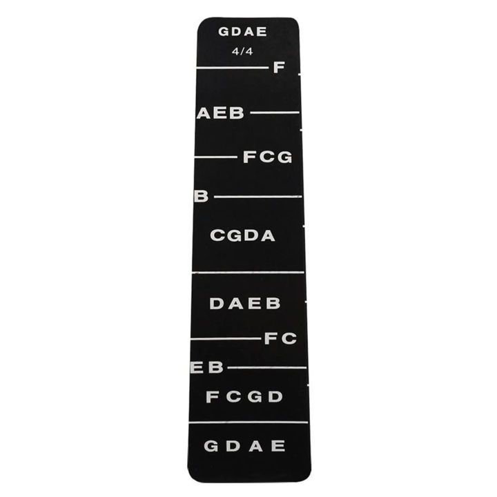 Adore Pro Violin Fretless Finger Guide Fingerboard Sticker Fret Chart