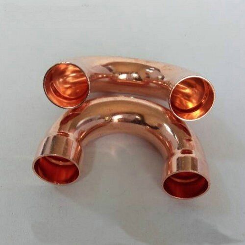 Welded Pipe Joints With 180 Degree Socket Of Thickened Copper U-Elbow ...