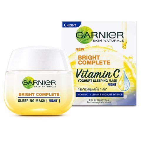GARNIER Light Complete Night Cream การ์นิเย่ ไลท์คอมพลีส ไวท์เทนนิ่ง ...