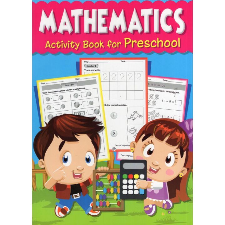 MATHEMATICS ACTIVITY BOOK FOR PRESCHOOL | Lazada