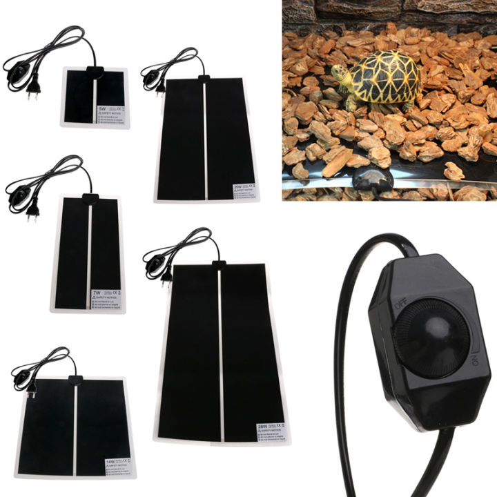 Reptile Heating Pad Hermit-crab Heater Amphibians Heating Mat for ...