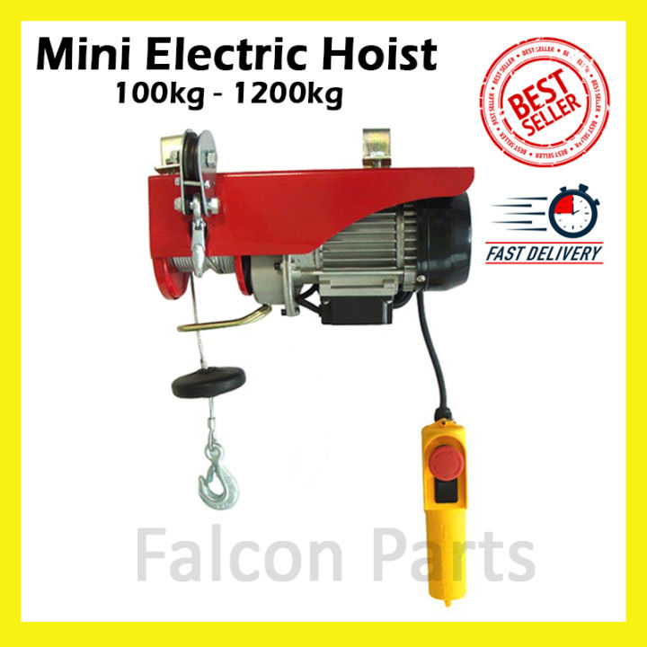BADA PA-Series Mini Electric Hoist 230V 100kg 250kg 400kg 600kg 800kg ...