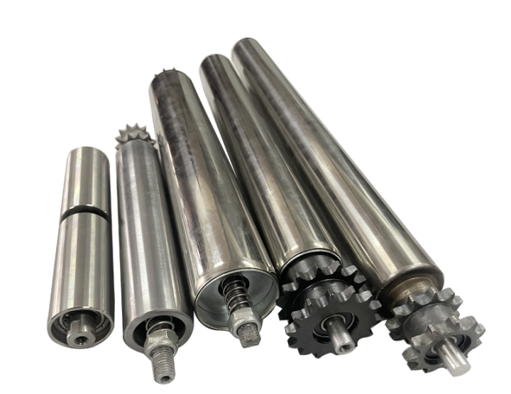 Sprocket roller stainless steel unpowered roller line galvanized roller ...