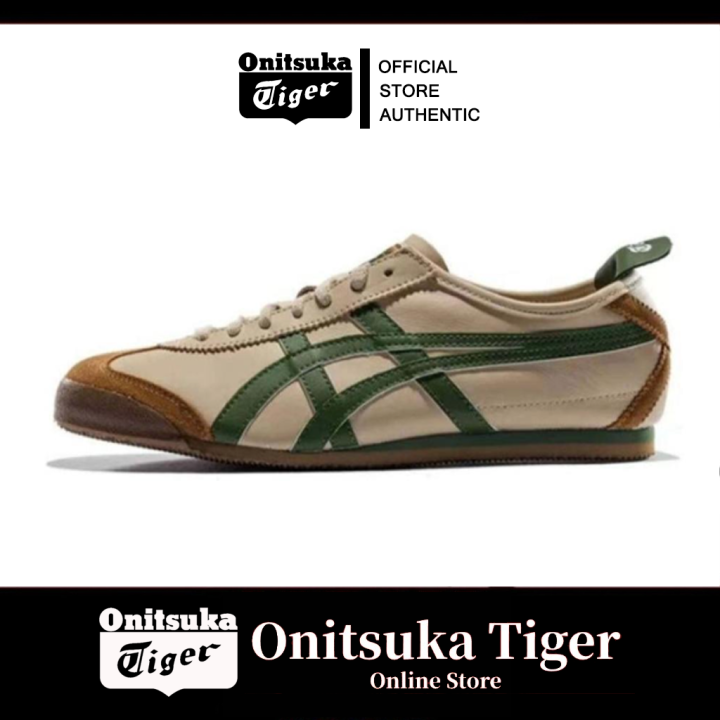Salable Product Onitsuka Tiger MEXICO 66 Brown Green Low Top Unisex ...