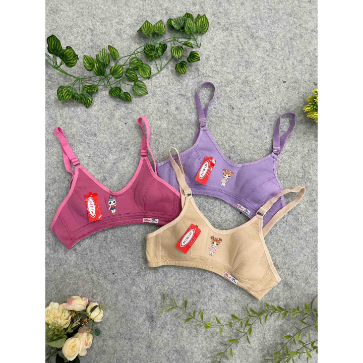 BH Miniset Mirip Jamur BH Sport BH Remaja Tipis Tanpa Kawat | Lazada ...