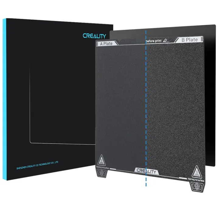Creality Double Sided Build Plate, 235x235mm Black PEI + Textured ...
