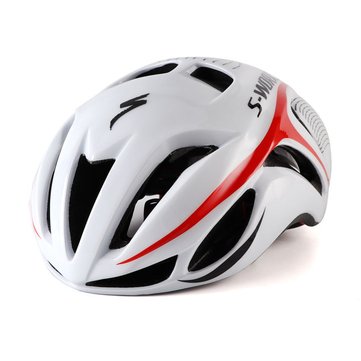 red bul Bike Helmet Aero MTB Road bike Helmet TT Sports Racing Bicycle ...