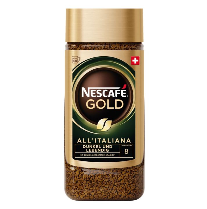 Nescafe Gold All’ italiana เนสกาแฟ โกลด์ ออลอิตาเลียน่า กาแฟนำเข้าจาก ...