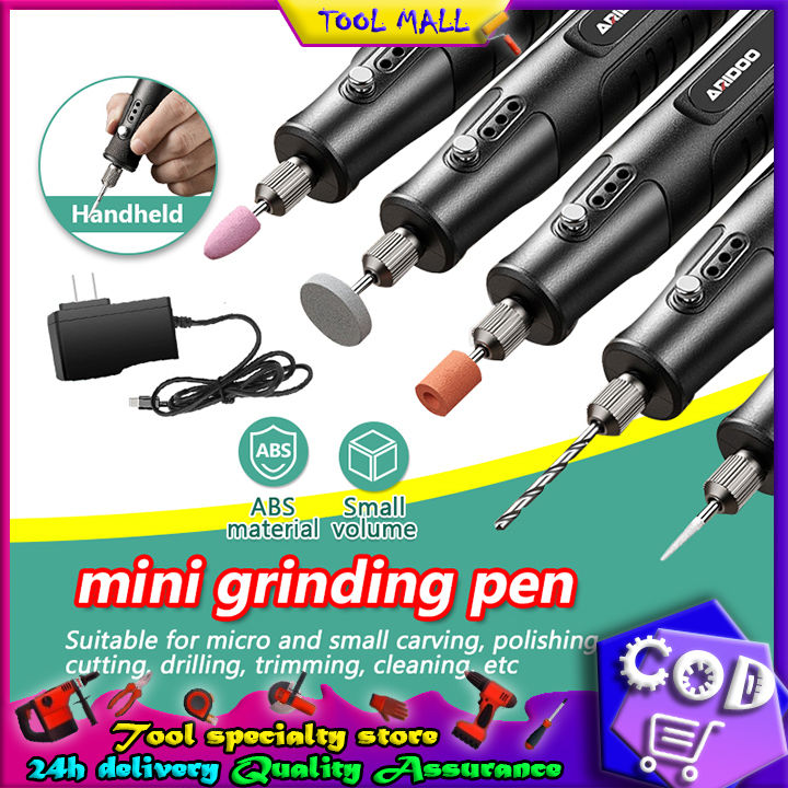 107Pcs Mini Electric Grinding Pen Mini Grinder Set 18W Drill Grinder ...