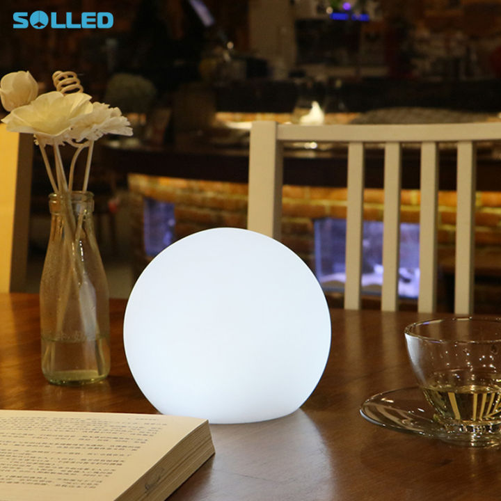 SOLLED IP65 LED การควบคุมระยะไกลที่มีสีสันลูกไฟกลางคืนสวนบ้านปาร์ตี้ ...