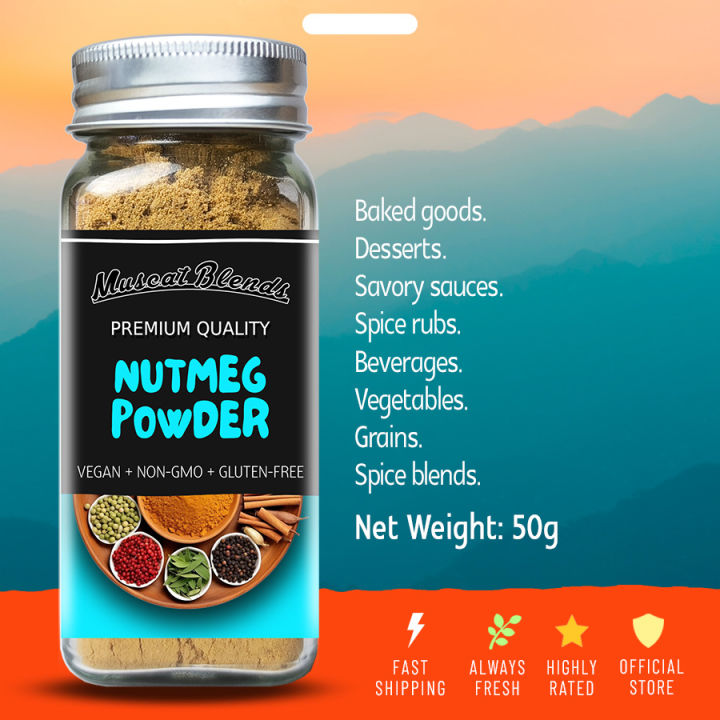 MUSCAT BLENDS NUTMEG POWDER 50g | Lazada PH