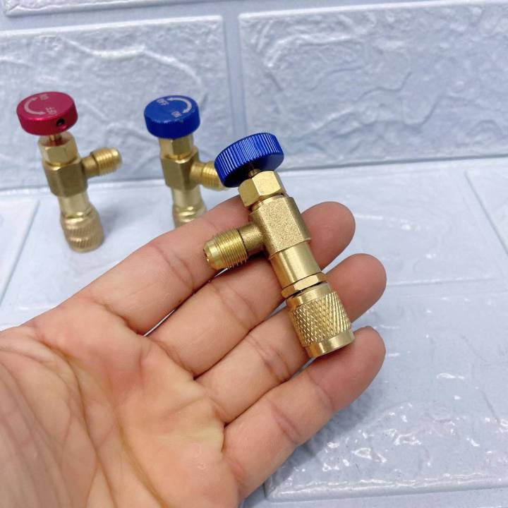 r134a r600a r22 gas valve controller fridge service valve 1/4 ...