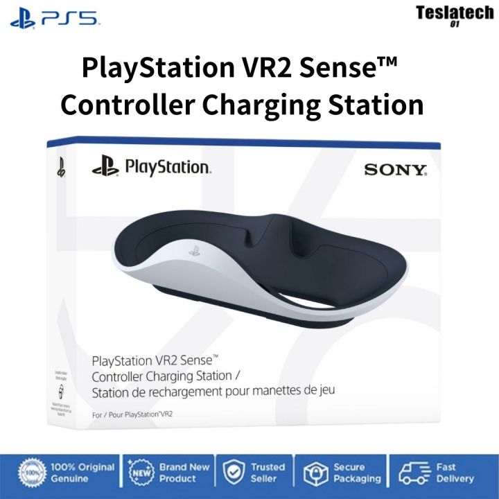 (Ready Stock)Sony PlayStation VR2 Sense™ Controller Charging Station PS VR2 charger(1 year ...