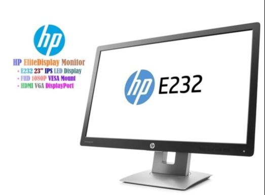 Monitor LED HP Elite Display E232 23 inch Wide Screen 1920x1080 at 60 ...