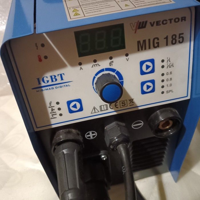 Mesin las Mig Vector MIG 185 Gas / Non gas Bekas Kondisi Seperti Baru ...