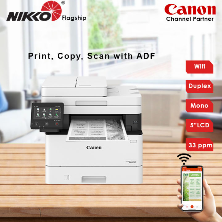 [Local Warranty] Canon imageCLASS MF441dw Monochrome Multifunction All ...