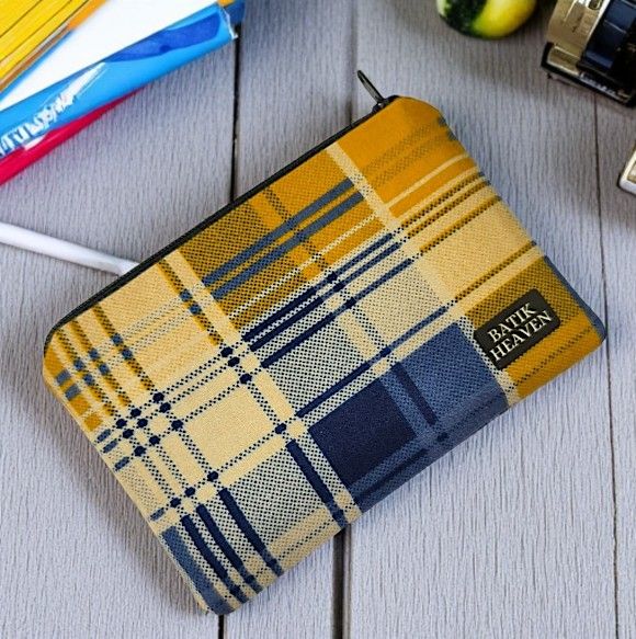 COIN PURSE/CARD WALLET ASSORTED BATIK AND SIMPLE DESIGN | Lazada