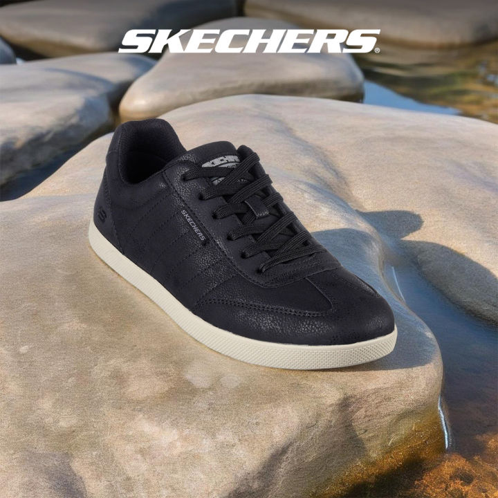 Skechers Men SKECHERS USA Street Wear Placer Crandon Shoes - 210742-BLK ...