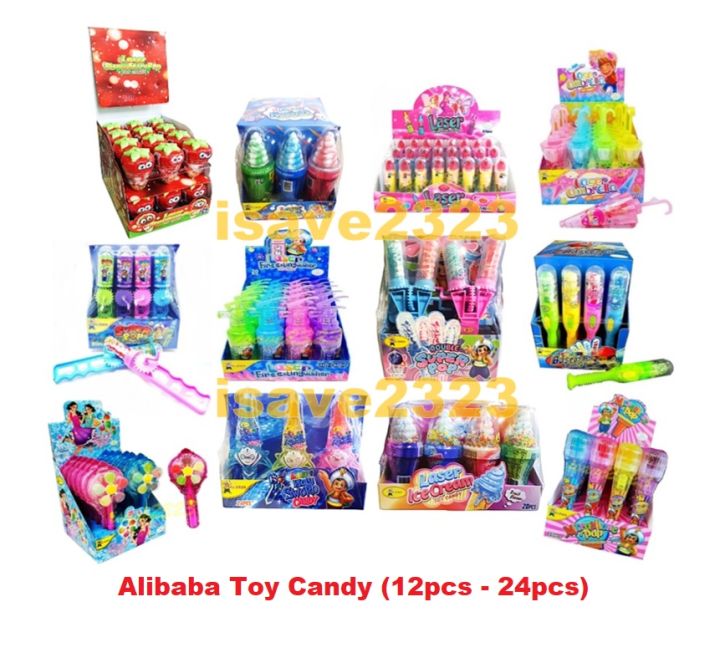 [HALAL] Alibaba Toy Candy (12pcs-24pcs) - 12 Types | Lazada