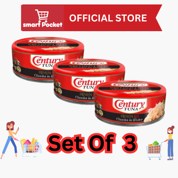 CENTURY TUNA CHUNKS IN WATER 184G | Lazada PH