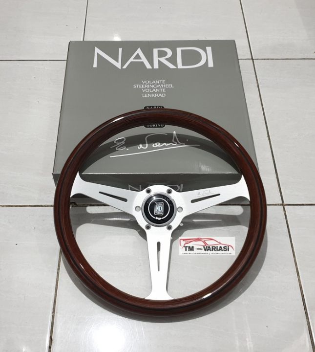 Stir Racing Nardi Nd Kayu Real Wood Glossy Import 14 Inchi Replika ...