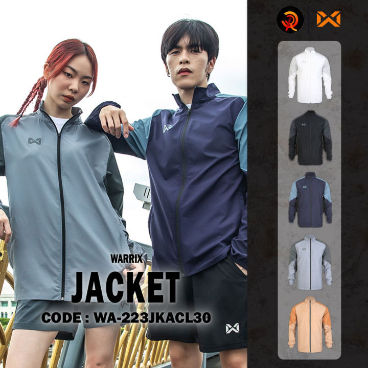 WARRIX รุ่น WA-223JKACL36 HERIT WOVEN JACKET เสื้อแจ็คเก็ตกันลม เสื้อ ...