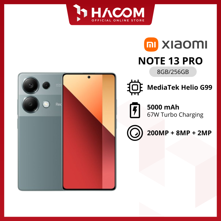 Xiaomi Redmi Note 13 Pro 8/256GB Garansi Resmi | Lazada Indonesia