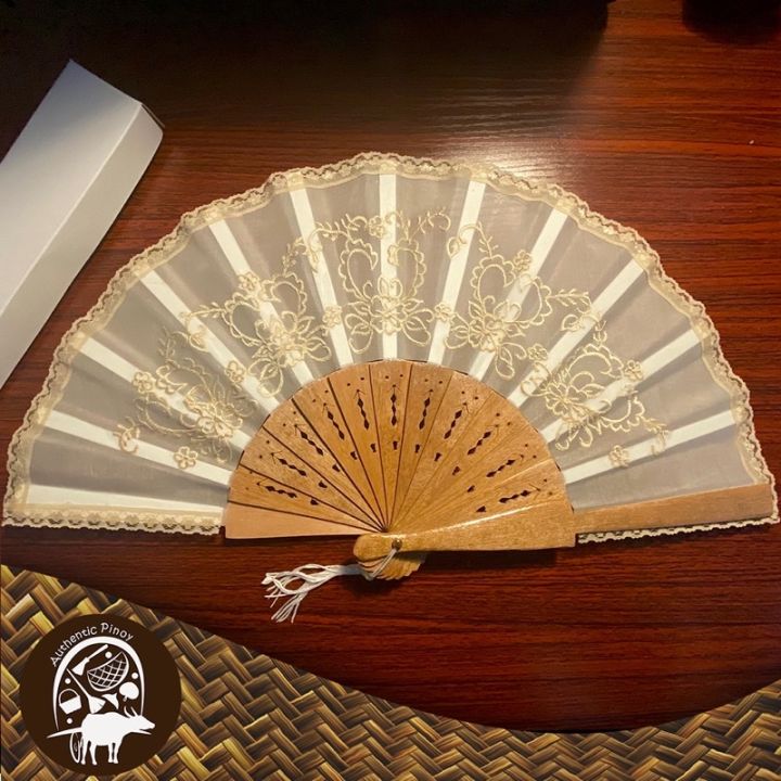 Native Hand Fan made from Mahogany Wood | Jusi Hand Fan | Pamaypay | 9 ...