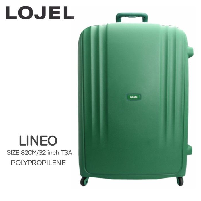 KOPER LOJEL LINEO HARDCASE LARGE 32 inch BIG SIZE SANGAT KUAT TSA LOCK ...