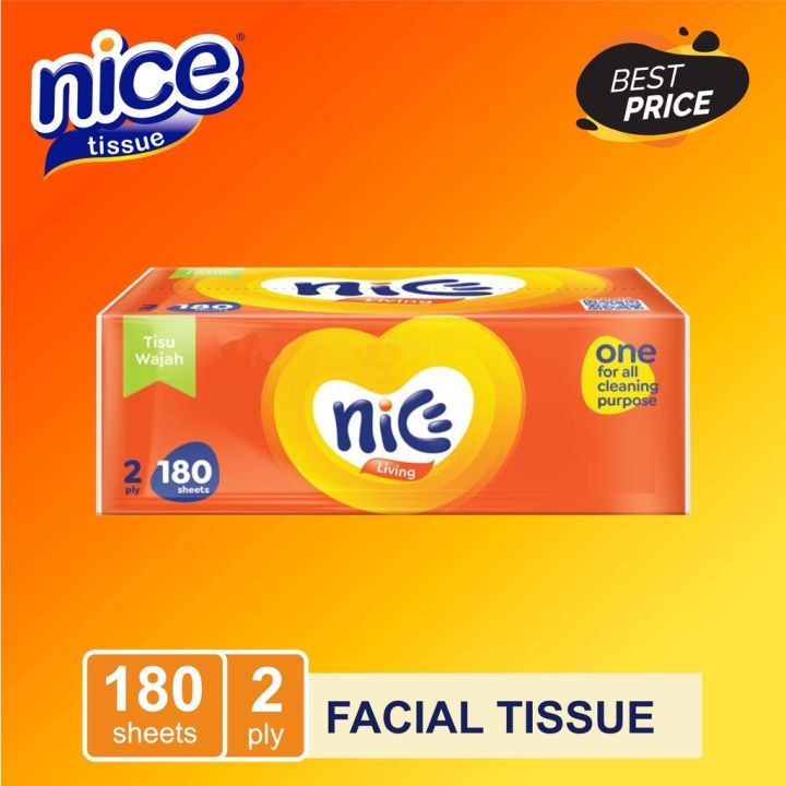 TISU NICE 180 SHEET 2 PLY | Lazada Indonesia