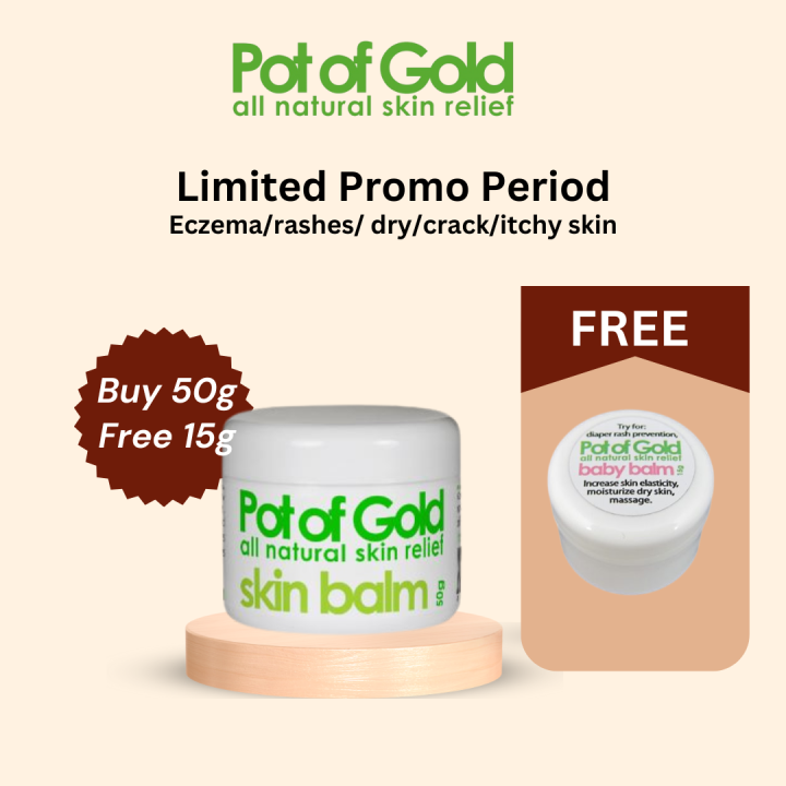 Pot of Gold Skin Balm 15g/50g /eczema/sensitive skin 敏感肌肤/湿疹 wound cut ...