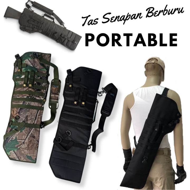 GTB Tas Senapan Angin Classic PCP Predator canon sanaji Ruger Pendek ...