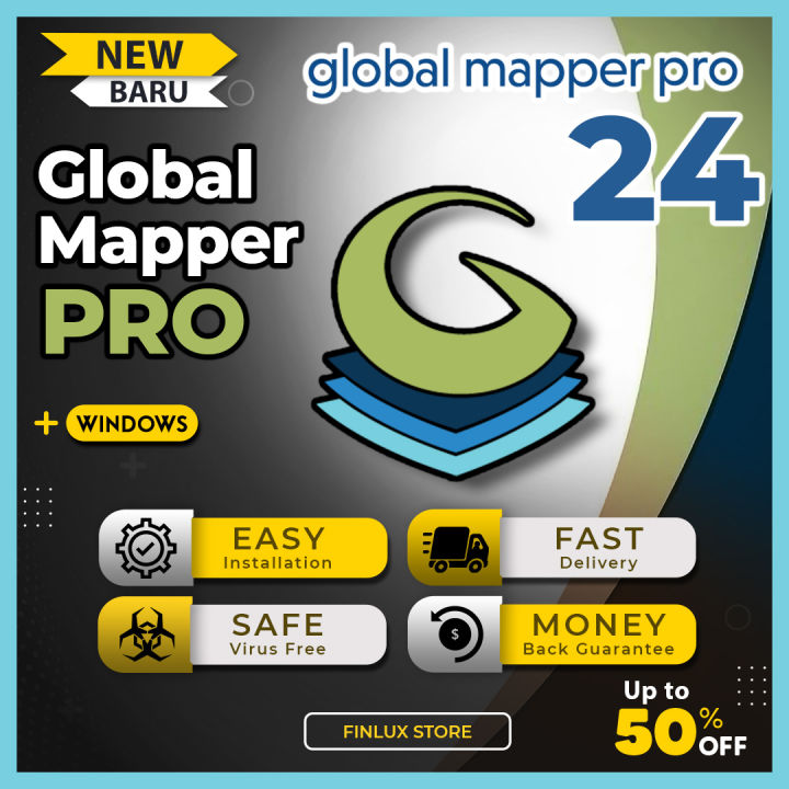Global Mapper Pro 24 Build 092022 Latest 2022 Lifetime For Windows (64 ...