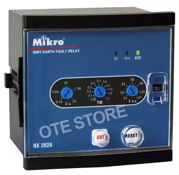MIKRO IDMT Earth Fault Relay EFR NX202A - 240A | Lazada
