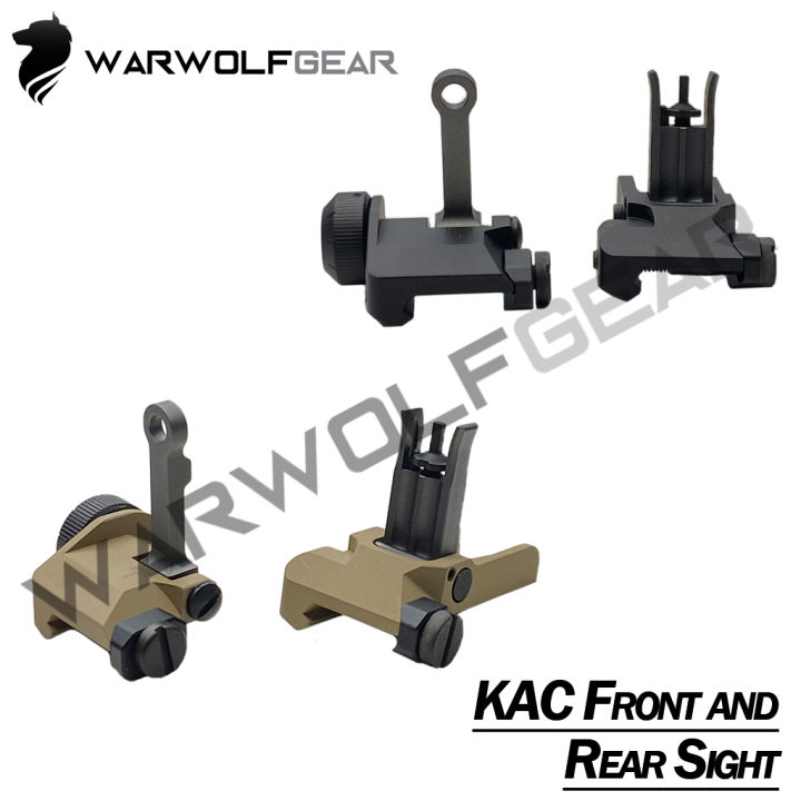 KAC Front and Rear Sight WARWOLFGEAR | Lazada PH