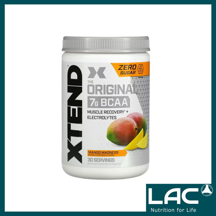 XTEND BCAAs Mango 30 Servings (Best by: August 2026) | Lazada PH