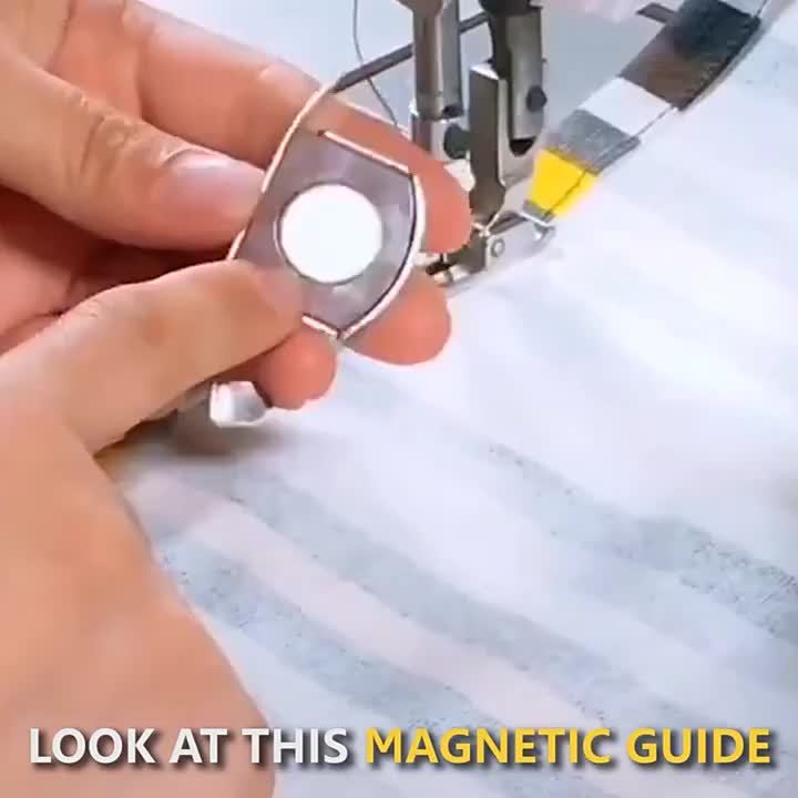 1/2Pcs Magnetic Seam Guide for Domestic and Industrial Sewing Machines ...