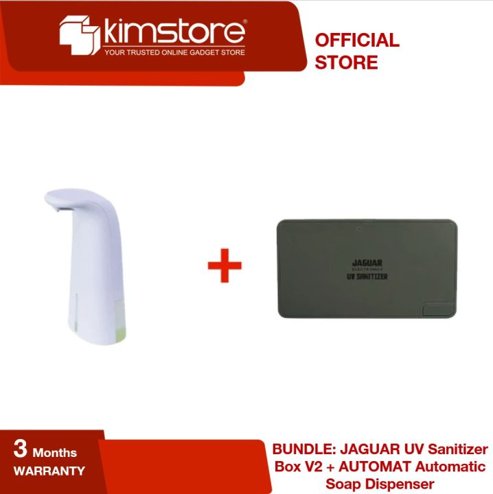 Bundle Jaguar Electronics Uv Sanitizer Box V2 + Automat Automatic Soap ...