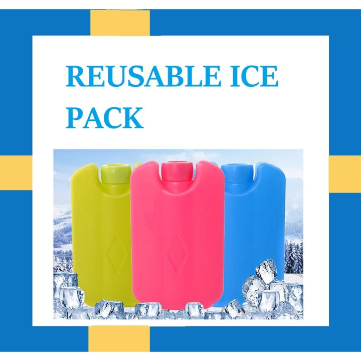 Reusable Ice Pack Block/ breast milk /cooler bag/ teether / storage ...