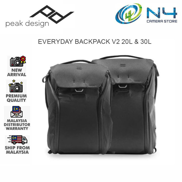 Peak Design Everyday Backpack V2 (20L / 30L) ( Limited Lifetime ...