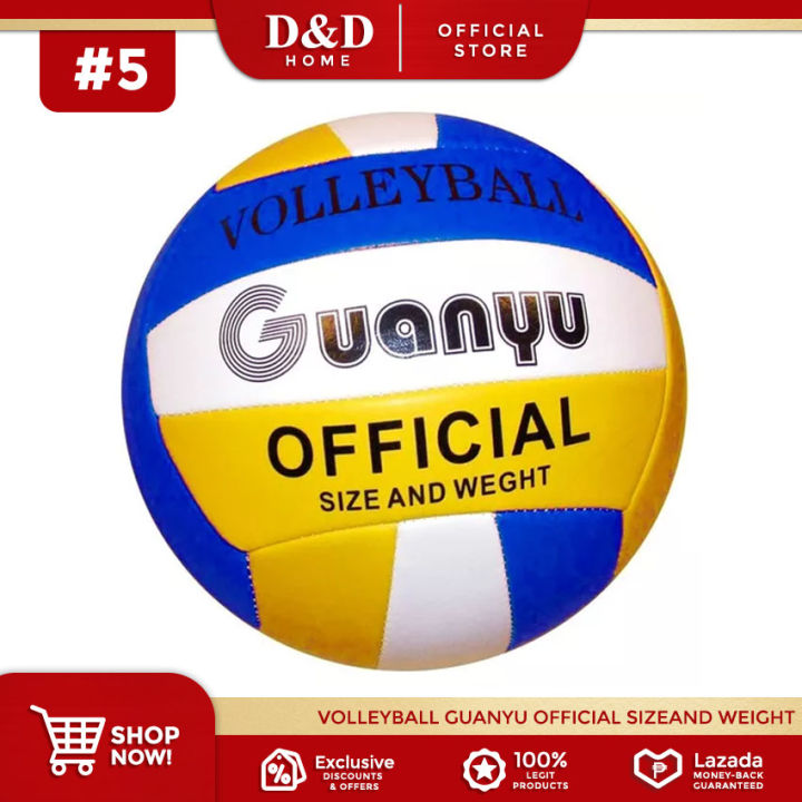 D&D Home | #5 Volleball Official Size and Weight Multicolor | Lazada PH