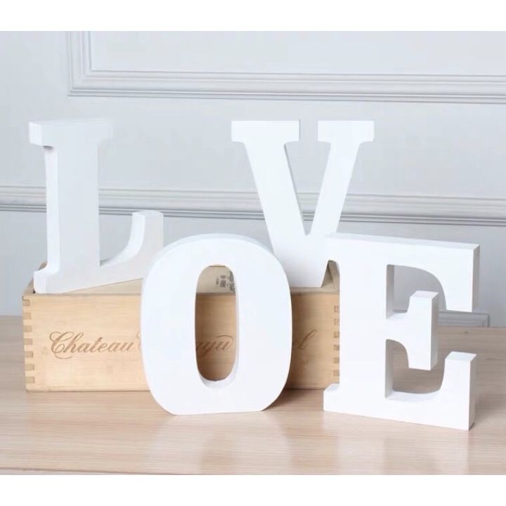 (NEW) 3D wood letter name 26 Capital Letters 10cm A-Z/0-9 Wooden ...