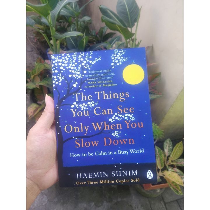 The Things You Can See Only When You Slow Down by Haemin Sunim A5 in ...