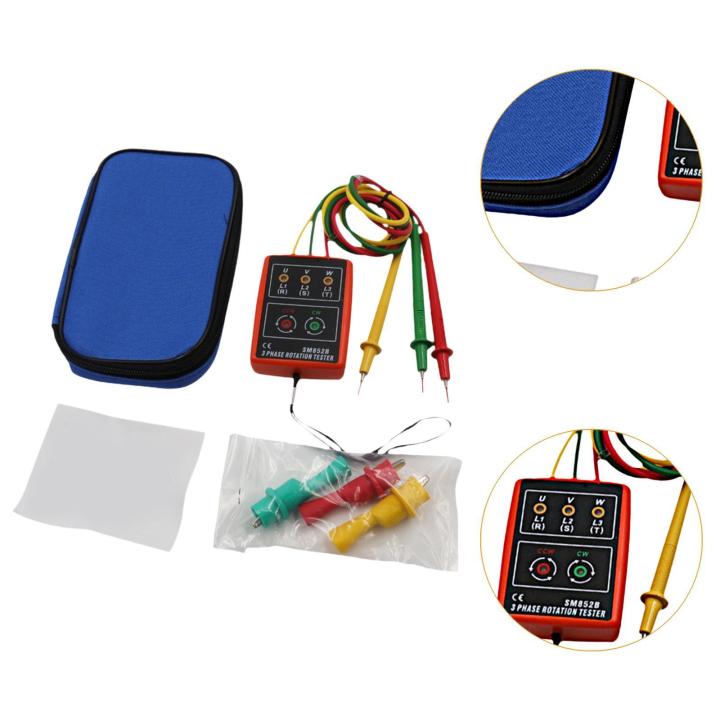 ZYPlanet 3-phase Rotation Tester System with Storage Case AC Tester ...