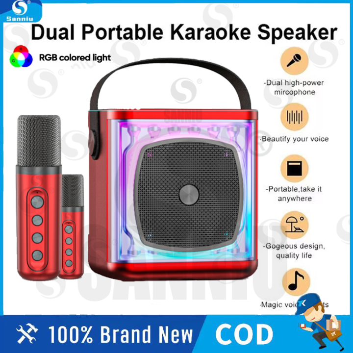 Dual Microphone Smart External 3D Stereo Surround Wireless Bluetooth ...