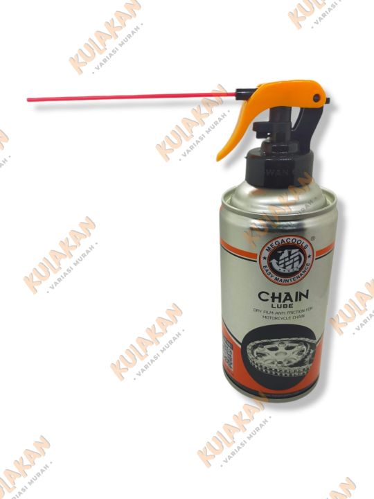 Megacool Chainlube 300ml Minyak Oli Pelumas Rantai Dijamin Asli ...