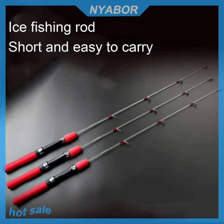 NYABOR คันเบ็ดตกปลาน้ำแข็งสำหรับกลางแจ้งฤดูหนาว | Lazada.co.th